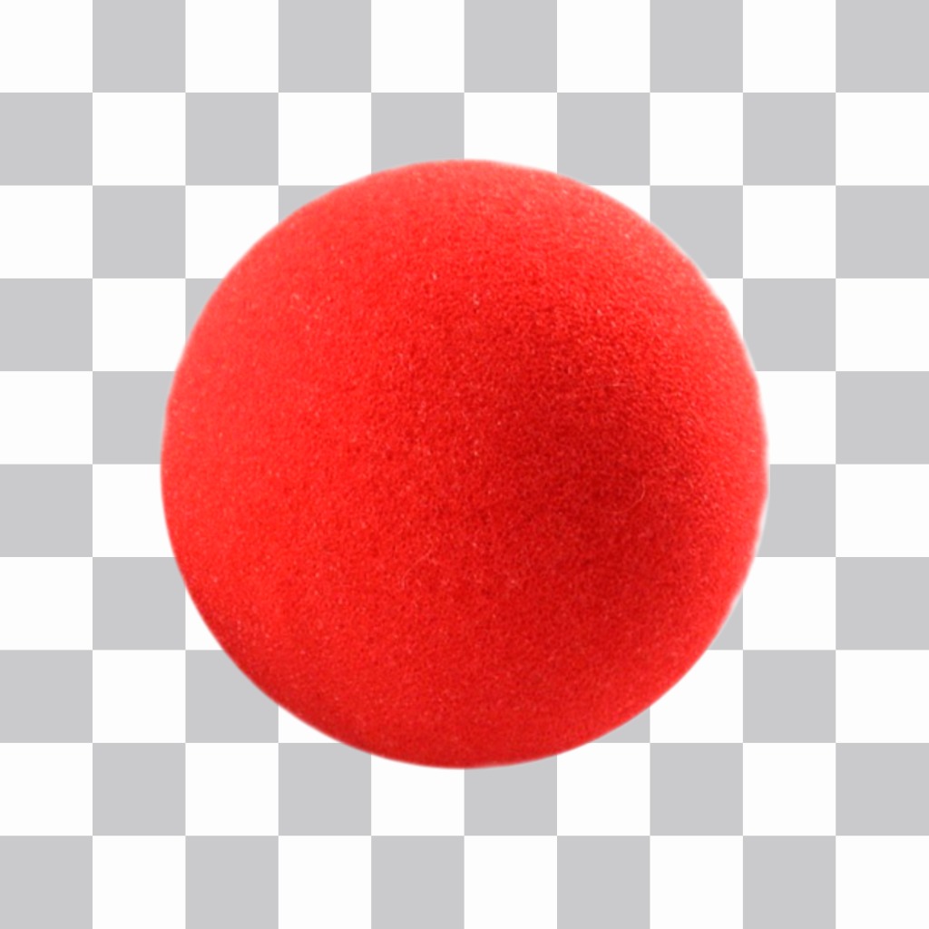 Autocollant de nez de clown - Photoeffets