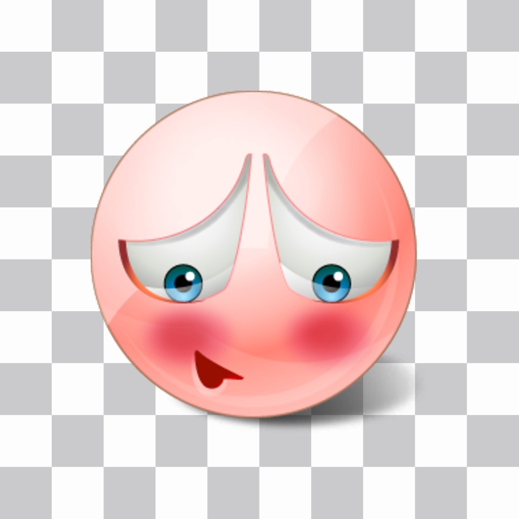 Honte émoticône de mettre vos photos - Photoeffets