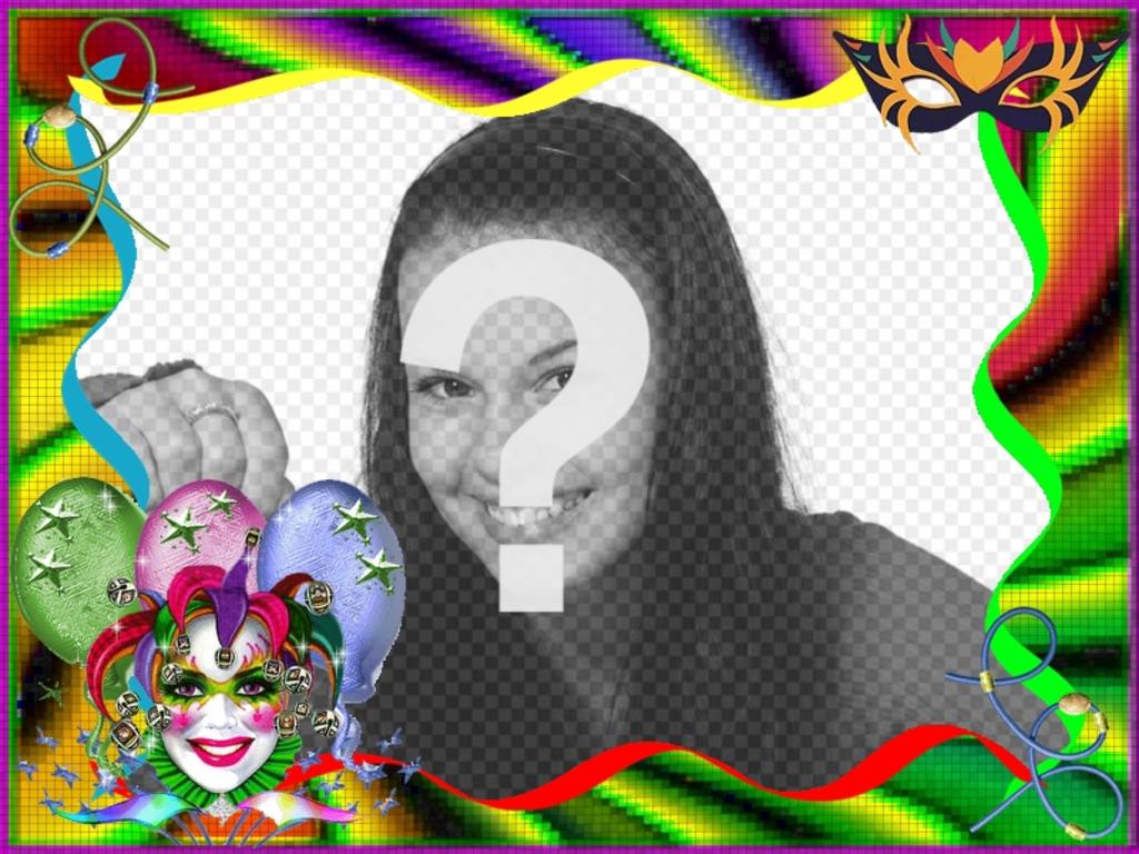 Photomontages et cadres pour le carnaval - Photoeffets
