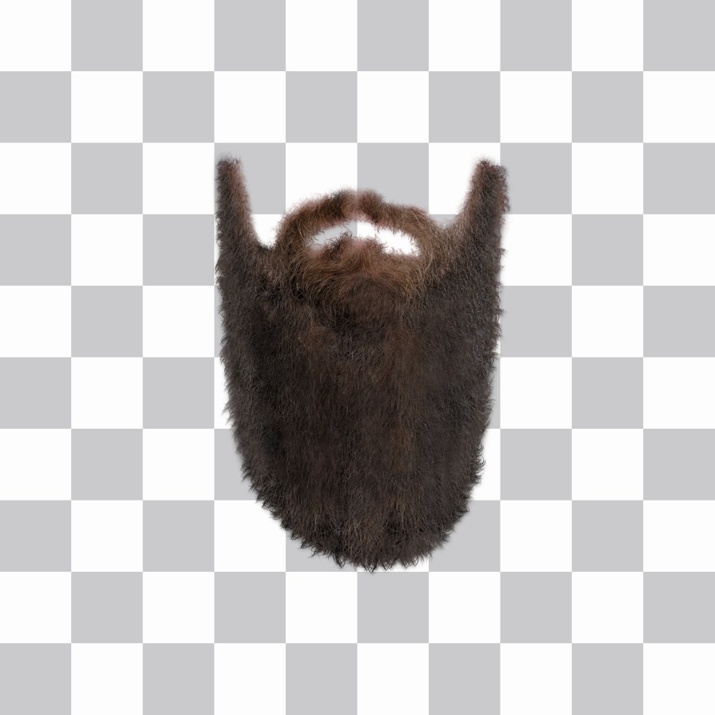 Montage photo pour mettre une barbe sur votre photo - Photoeffets