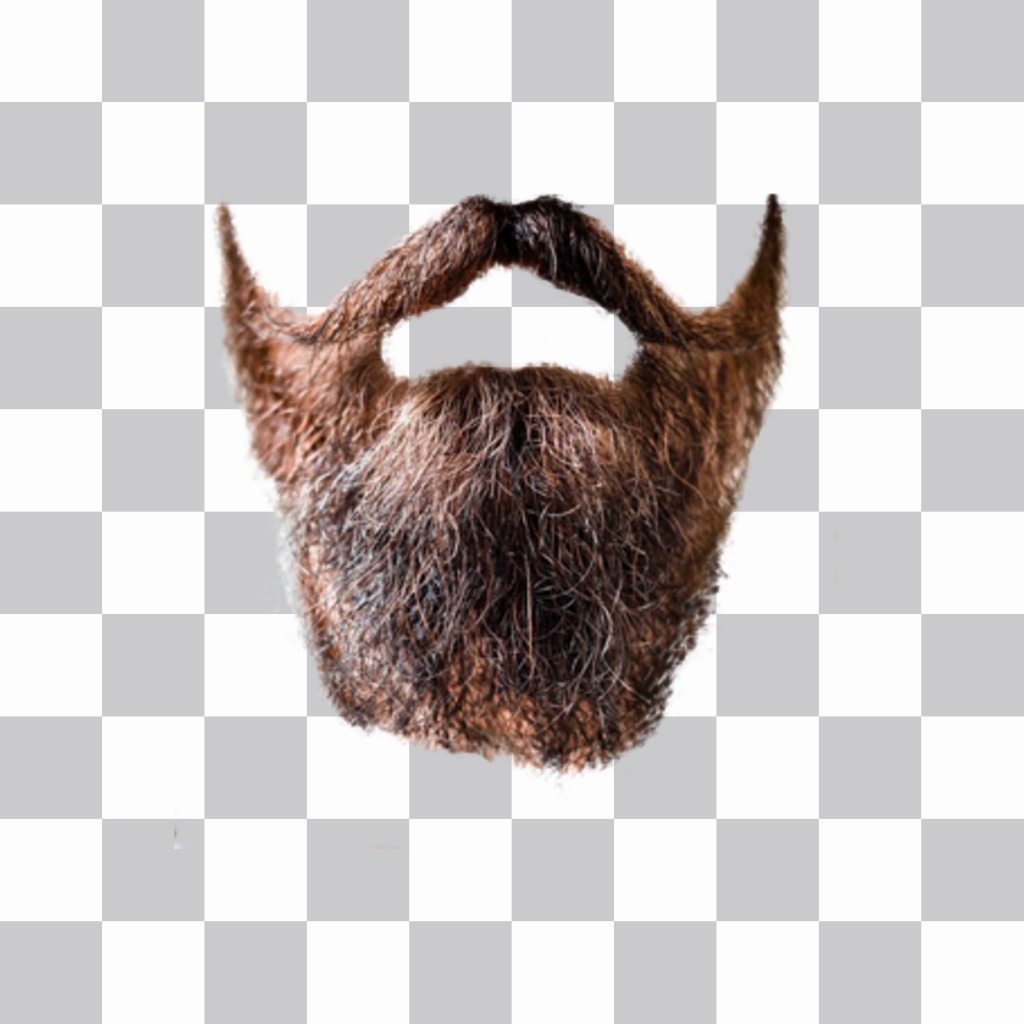 Montage photo pour mettre une barbe sur votre photo - Photoeffets